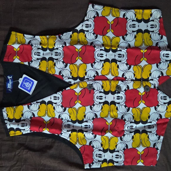 Disney | Suits & Blazers | Disneyland Tokyo Mickey Mouse Vest | Poshmark